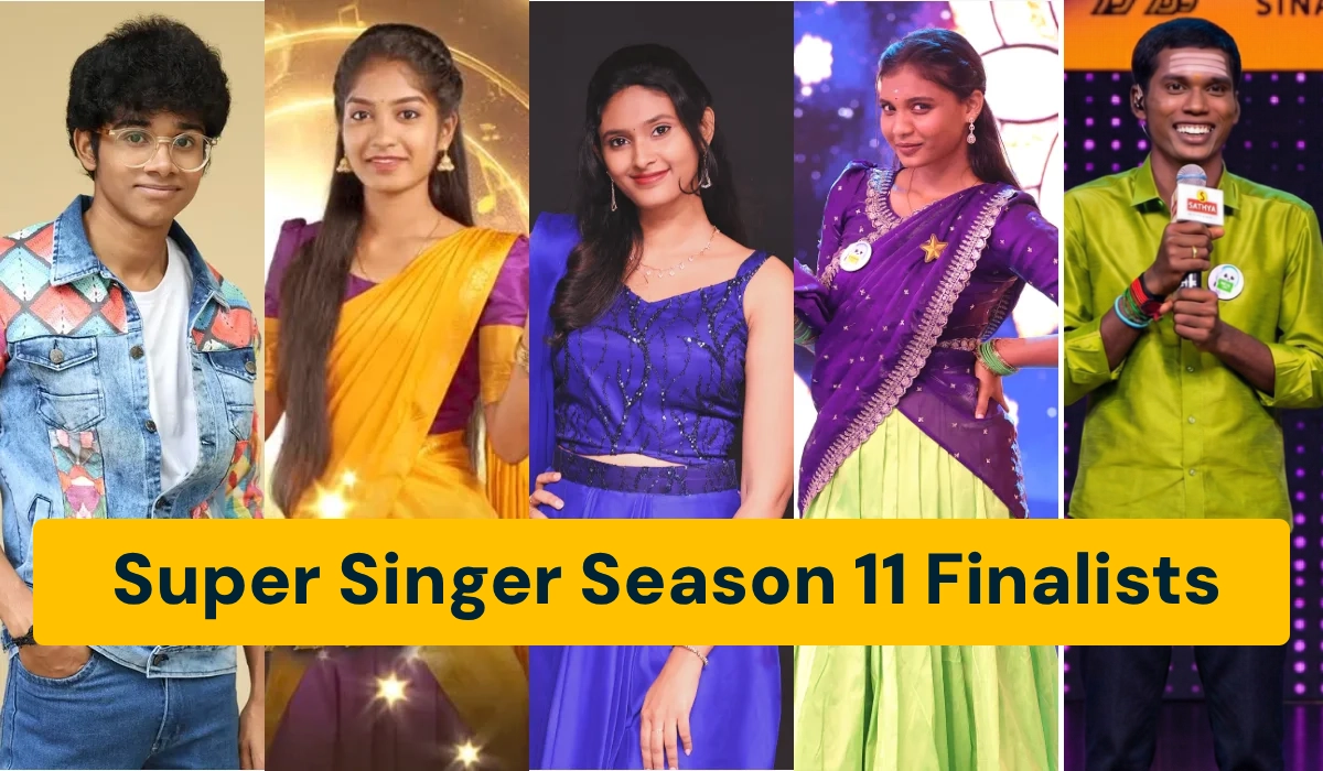 Super Singer 11 Finalists – Top 5 Contestants List